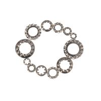 China Din6798 External Teeth Serrated Lock Washers Machine Accessories Metric Toothed Lock Washers for sale