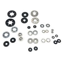 China M3 - M100 Self Locking Star Lock Washer Stainless Steel Dome Fender Washer for sale