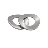 China 200HV 304 Stainless Steel Zinc Wave Spring Washers Small Waveform Flat Washer for sale