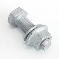 China Metric Coarse Thread Steel Hexagon Head Bolts ANSI Standard for sale