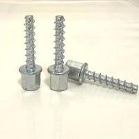 China Zinc Finish M10 Self Tapping Concrete Anchor Bolts For Inner Hanger And Concrete Block for sale