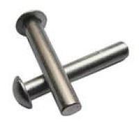 China GB 867 DIN 660 Stainless Steel Round Head Aluminum Solid Rivets For Construction for sale