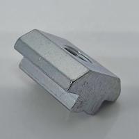 China Custom Metric M4 M5 Slide In Hammer Head T-Nut For 6mm Slot Aluminum Extrusion Profile for sale