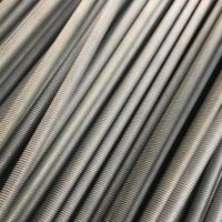 China Customized Support M12 DIN976 Hot Dip Galvanized Carbon Steel 4.8 Grade Threaded Rods for sale