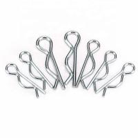 China Stainless Steel R Clip Spring Cotter Pin For Retaining Wire 10-100mm Length Pin Spring for sale