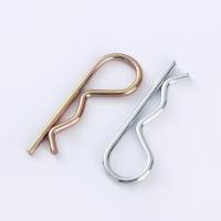 China Stainless Steel R Clip Spring Cotter Pin For Retaining Wire 10-100mm Length Pin Spring for sale