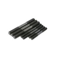 China DIN939 6mm-300mm M6-M50 Threaded Rods Studs Black Metal end 1.25 d double end stud bolt for sale