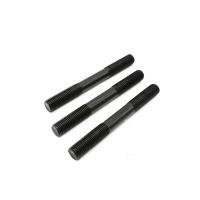 China DIN939 6mm-300mm M6-M50 Threaded Rods Studs Black Metal end 1.25 d double end stud bolt for sale