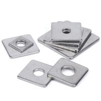 China Plain Finish Metal Square Washers A2 Stainless Steel for General Industry Applications for sale