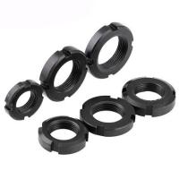 China Heavy Industry Round Slotted Nuts for Durable Locking in Metric Measurement System for sale