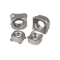 China SUS304/316 Stainless Steel Square Nuts DIN928 For Square Spot Welding In Jiangsu for sale