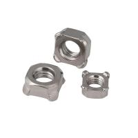 China SUS304/316 Stainless Steel Square Nuts DIN928 For Square Spot Welding In Jiangsu for sale