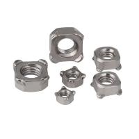 China SUS304/316 Stainless Steel Square Nuts DIN928 For Square Spot Welding In Jiangsu for sale