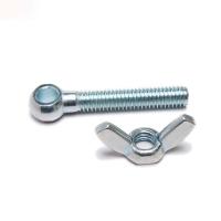 China White Zinc Finish M12 Eye Screw Swing Bolts For Foundation Bolt And Slip Knot Bolts for sale