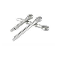 China Stainless Steel Slotted Spring Pin Loaded Shutter Cotter Pins For Tractor DIN94 Split for sale