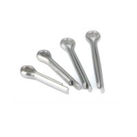 China Stainless Steel Slotted Spring Pin Loaded Shutter Cotter Pins For Tractor DIN94 Split for sale