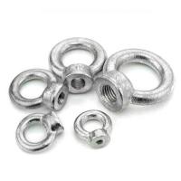 China Versatile Lifting Eye Nuts For Loading And Unloading Purposes M6-M100*6 Rings Nut for sale