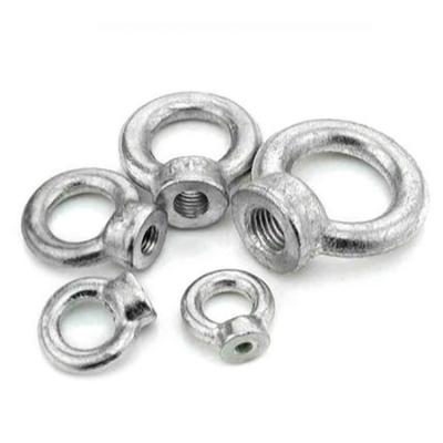China Versatile Lifting Eye Nuts For Loading And Unloading Purposes M6-M100*6 Rings Nut for sale