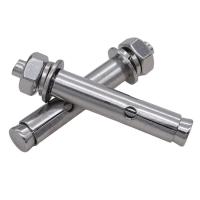 China Expansion Anchor Bolts M6 M8 M10 M12 With Nut Sleeve Anchors Length 10-100mm M5-M64 for sale