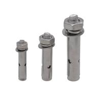 China Expansion Anchor Bolts M6 M8 M10 M12 With Nut Sleeve Anchors Length 10-100mm M5-M64 for sale