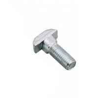 China Zinc Finish M3-M56 Stainless Steel Hammer Head T Bolts DIN188 T-head Bolts With Double Nib for sale