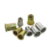 China American Thread Types Color Zinc Plated Blind Rivet Nuts For Heavy Equipment Industry for sale