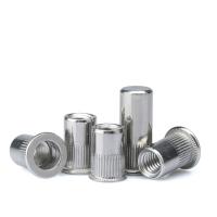China American Thread Types Color Zinc Plated Blind Rivet Nuts For Heavy Equipment Industry for sale