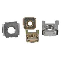 China Server Rack Cabinet Stainless Steel Screws and Cage Nuts with Floating Square Nuts for sale