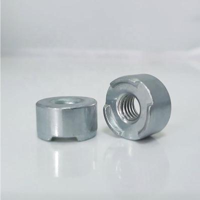 China OEM Customized Standard Size M10 M12 Round Head Weld Nut Weld Round Nuts Factory OEM Welding Nuts for sale