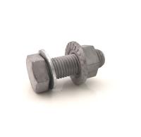 China High Tensile B7 Heavy Hex Bolts And Nuts Manufacturing Hot Dip Galvanized Hex Full Thread Bolt With Nut And Washer for sale