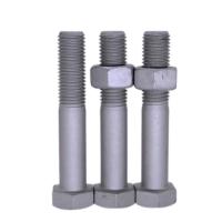 China High Tensile B7 Heavy Hex Bolts And Nuts Manufacturing Hot Dip Galvanized Hex Full Thread Bolt With Nut And Washer for sale