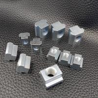China Black Zinc 45 Steel T-Slot Nuts For T-Slots Slide-in Square Sliding Hammer T Nut Imperial Measurement for sale