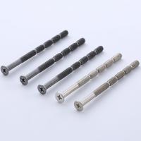 China M3 M4 M5 Connecting Screw Countersunk Phillips Head Connecting Bamboo Shaped Screw for Door Handle for sale
