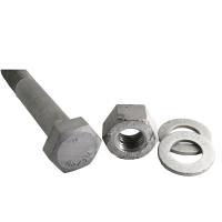China Industrial Grade Steel DIN931 DIN933 Grade 4.8 8.8 10.9 12.9 M25 ASTM A325 Heavy Hex Head Bolts And Nuts For Heavy Duty for sale
