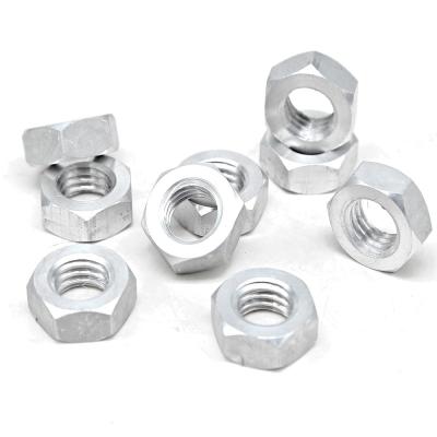 China M10 M16 M20 Brass Hexagonal Nuts GB/T6170 HEAVY NUTS SS304 316SS 1/2inch Stainless 304 Hex Nut Customization Allowed for sale