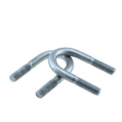 China Customized Request 4 Inch 2 1 2 Steel Galvanized Clamping Square Heavy Duty Pipe Tractor Supply Carbon Fiber U Bolts for sale