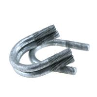 China Customized Request 4 Inch 2 1 2 Steel Galvanized Clamping Square Heavy Duty Pipe Tractor Supply Carbon Fiber U Bolts for sale