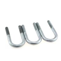 China Carbon Steel Grade 10.9 Hot DIP Galvanized Stainless Steel U Bolt Bending Machine Square Lock Pipe Clamp Custom Size for sale