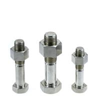 China SS M4 M5 M6 M8 M10 M12 Heavy Hex Headed Cap Screw Machine Bolt and Nuts Hex Machine Tap Bolt for Heavy Duty Applications for sale