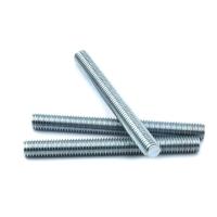 China Steel Continuous Flange Fully Threaded Rod Cutting Tap End Stud Bolt Acme B7 3/4 5/8 M4 M5 M6 M8mm M10mm M12 Galvanized for sale