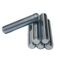 China Steel Continuous Flange Fully Threaded Rod Cutting Tap End Stud Bolt Acme B7 3/4 5/8 M4 M5 M6 M8mm M10mm M12 Galvanized for sale