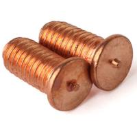 China DIN Standard Weld Screws in Zinc Plated Black HDG Copper SS304 SS316 for Customized Request in Alloy Steel for sale