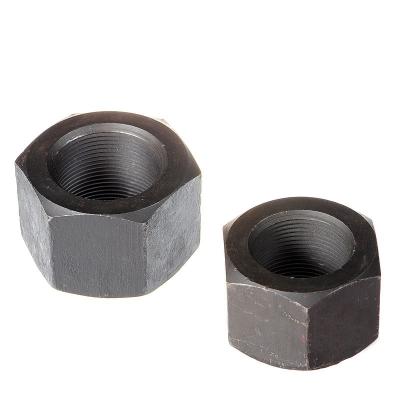 China Metric DIN6330 Galvanized Zinc Plated Nickel Plated 10B21 45K Hex Long Nut with Grade 10 Heavy-Duty Applications for sale