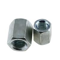 China Metric DIN6330 Galvanized Zinc Plated Nickel Plated 10B21 45K Hex Long Nut with Grade 10 Heavy-Duty Applications for sale