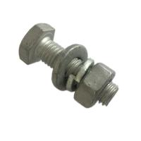 China ANSI/ASME B18.2.1 Hex Bolt Stainless Carbon Steel M5 to M64 HDG Black UNC Thread Type ISO9001 2008/TS16949 Certified for sale