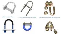 China Stainless Steel Square U Bolts and Nuts M3-M72 3/16''- 4'' for Heavy-Duty Applications for sale