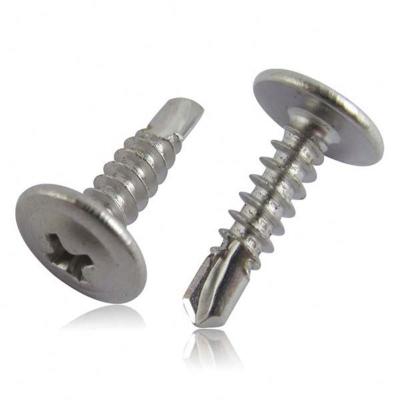 China Plain Finish M2 to M200 Steel Pan Head Drilling Screws Manufactured to Meet Standards of DIN ANSI JIS IFI Guaranteed for sale
