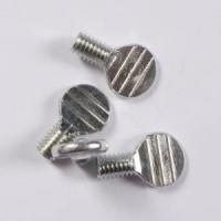 China DIN Standard Coarse Oval Binding Thumb Screw Silver Plated Steel Stainless Steel Titanium Aluminium Plastic M3 Metric/INCH for sale
