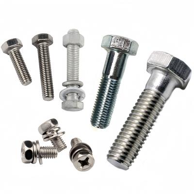 China High Strength Stainless Steel Hot Dip Galvanized Hex Bolt DIN933 DIN931 M3 M5 M6 M8 M10 M12 M16 for Heavy Duty Applications for sale