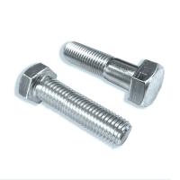 China High Strength Stainless Steel Hot Dip Galvanized Hex Bolt DIN933 DIN931 M3 M5 M6 M8 M10 M12 M16 for Heavy Duty Applications for sale